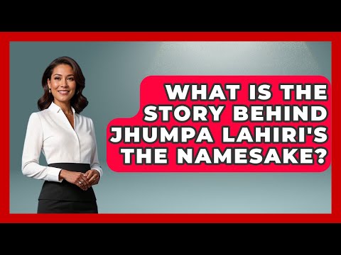 What Is The Story Behind Jhumpa Lahiri's The Namesake? - Literary Icons