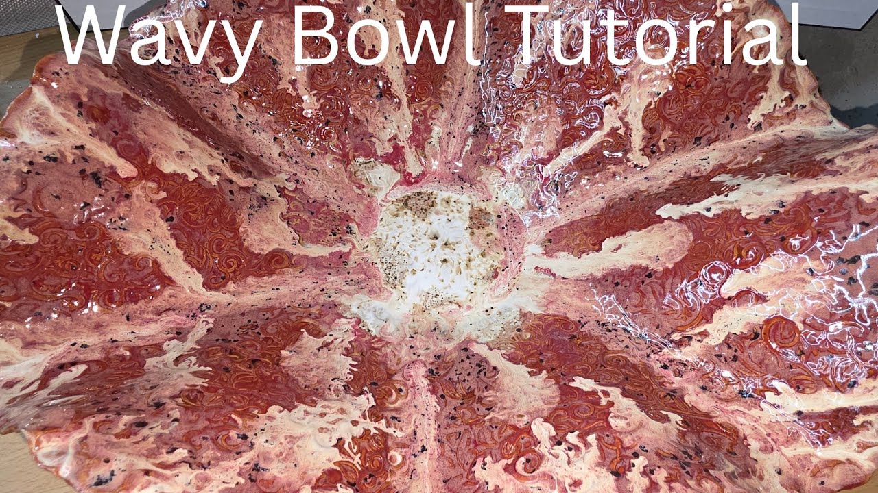 How I make my wavy bowls...full tutorial!!