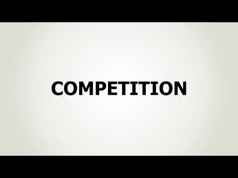 How to Pronounce Competition