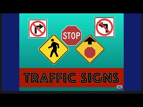 #trafficsign Traffic Signs for Kids