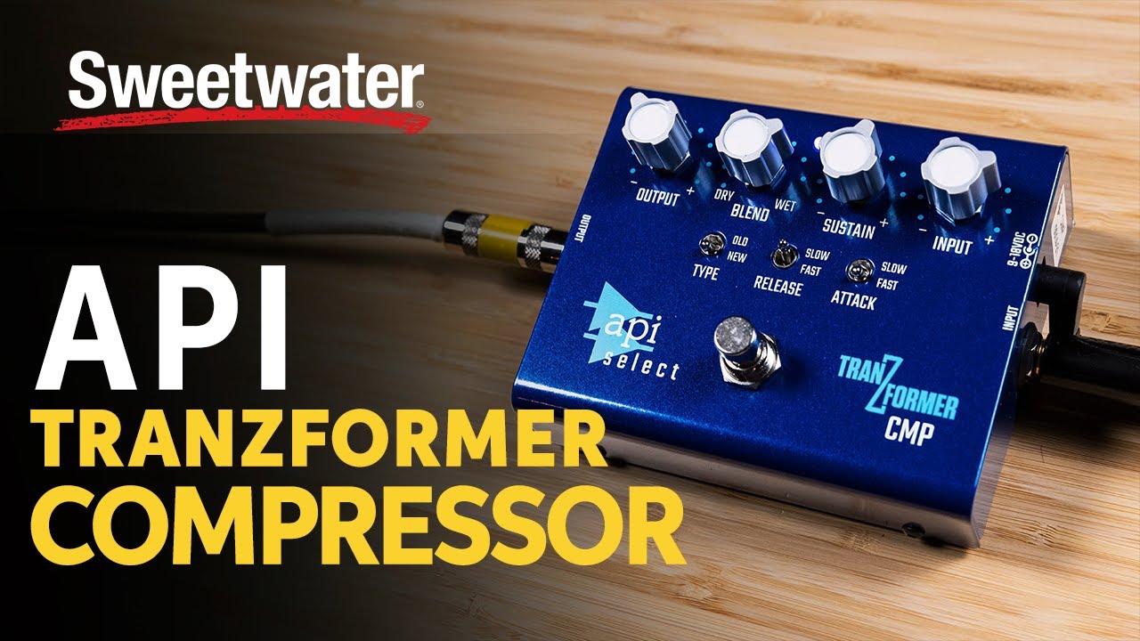 API TranZformer CMP Compressor Pedal Demo