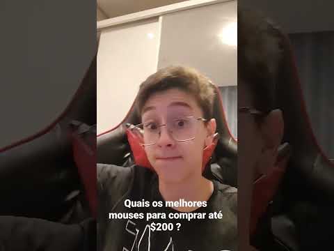 quais os melhores mouses gamers até $200