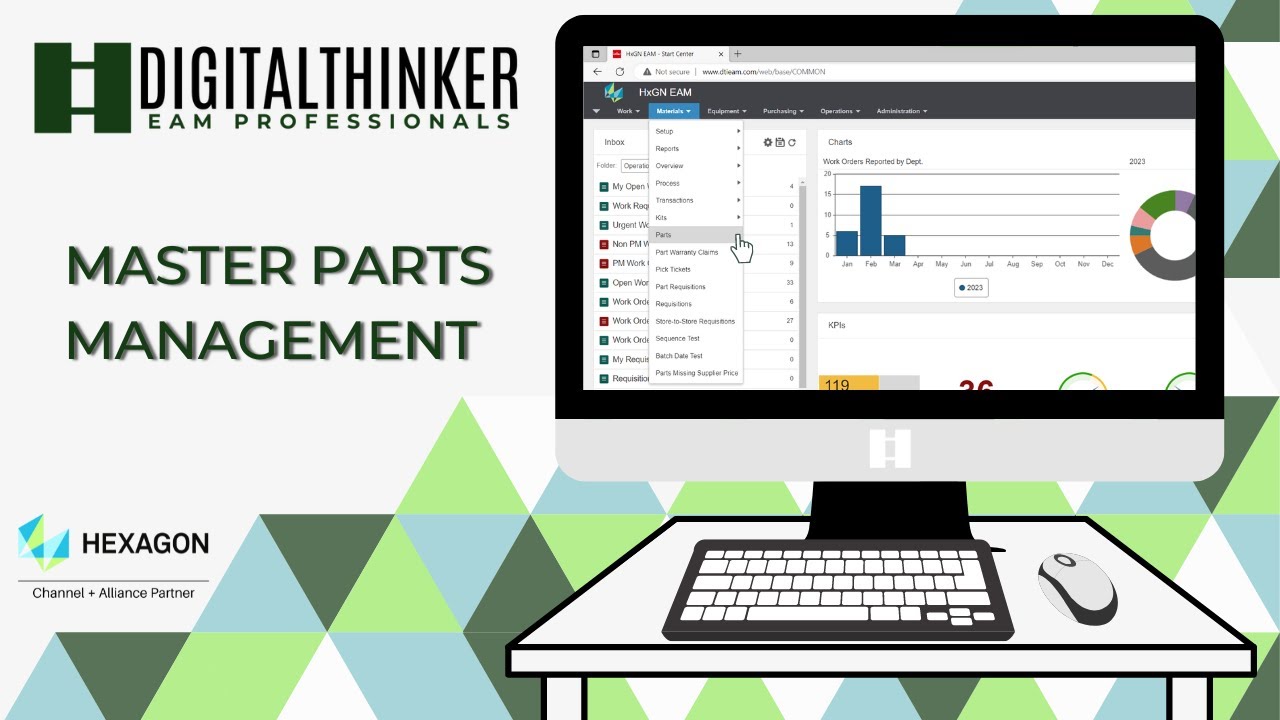 Maximizing Efficiency and Minimizing Costs: Mastering Parts Management in HxGN EAM!