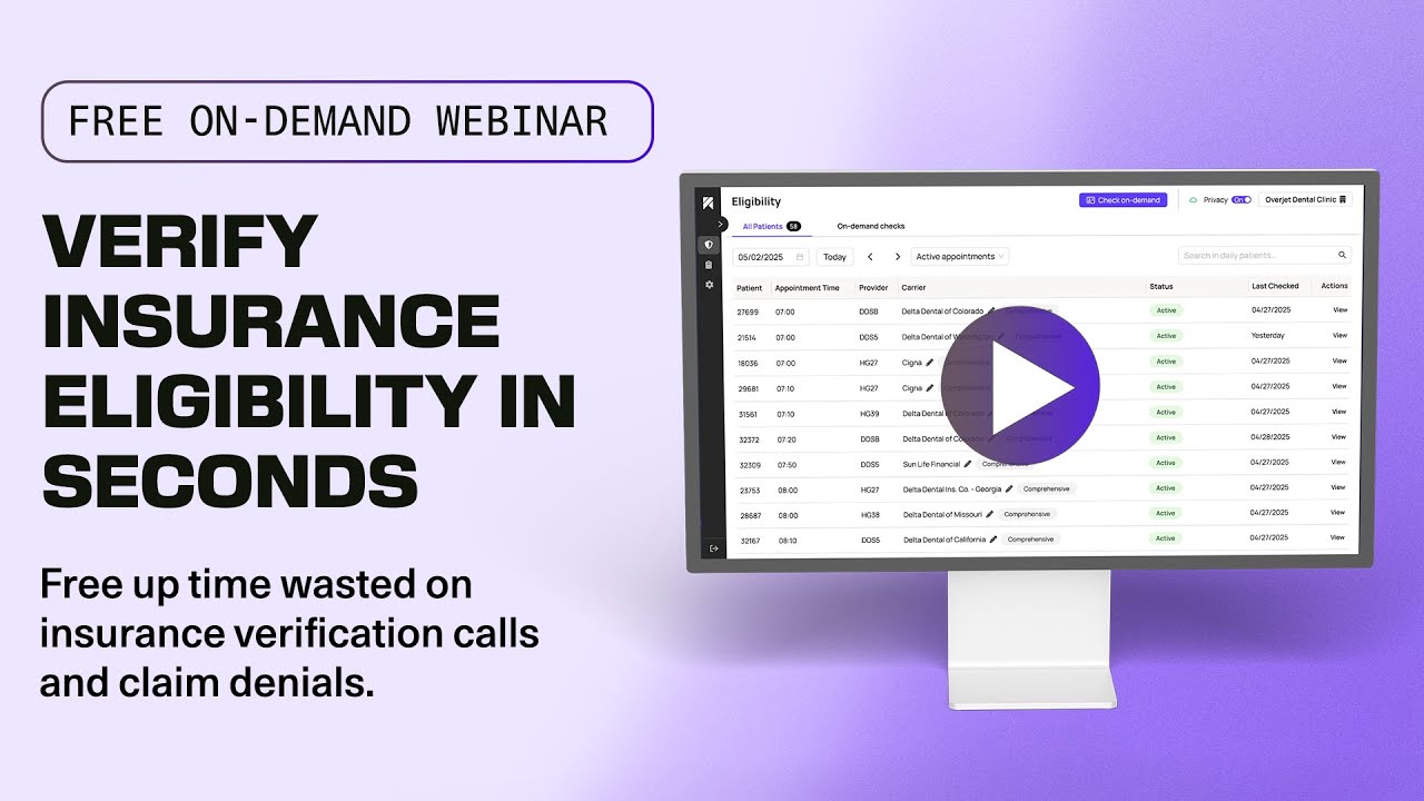 Launch & Learn, Insurance verification
