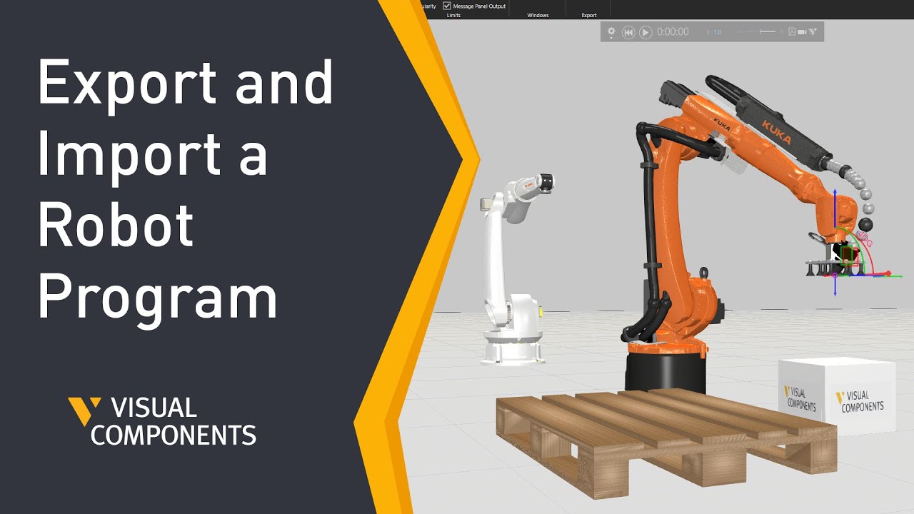 Export and Import a Robot Program
