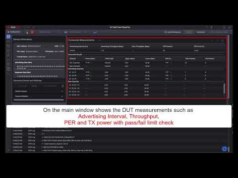 IOT8720A BLE Device Testing (Active Scan & Connect Request) using XA8722A Software