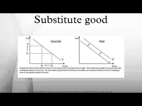 Substitute good