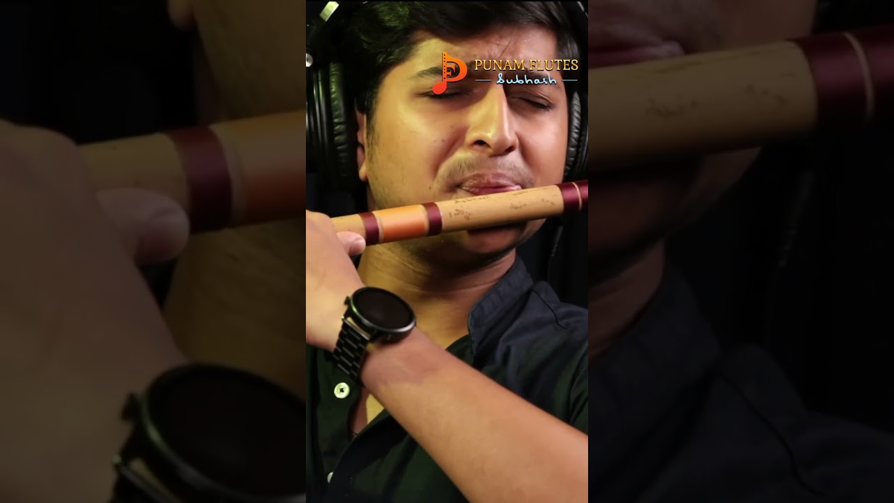 C natural medium flute by Harshit Shankar. #bansuri #flute #bansuriflute #punamflutes #indianflute