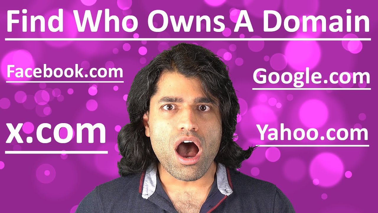 How To Find Who Owns A Domain Website