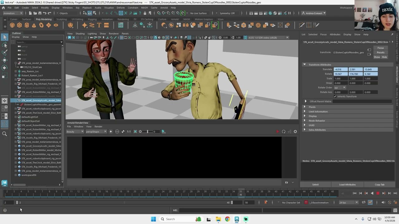 STK Tutorial: Caching NON-DEFORMING mesh (Geobaking)