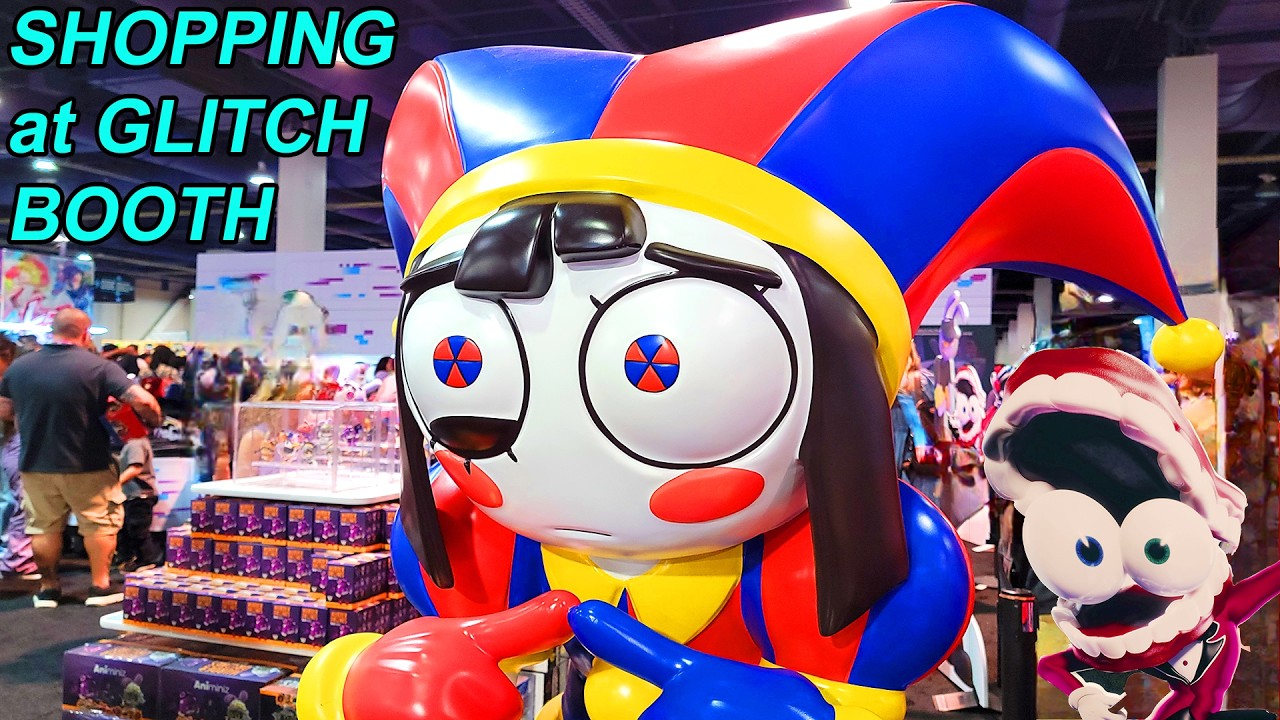 GLITCH Booth Shopping Amazing Digital Circus Murder Drones Knights of Knights of Guinevere Gaslight