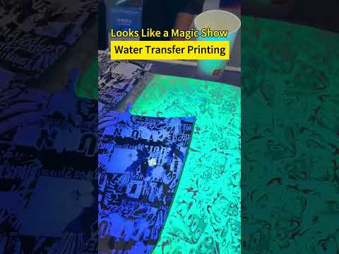 Latest water transfer printing in China #productsourcing #sourcingagent #sourcingfromchina