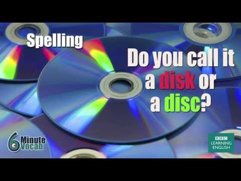 6 Minute Vocabulary: Words with more than one spelling
