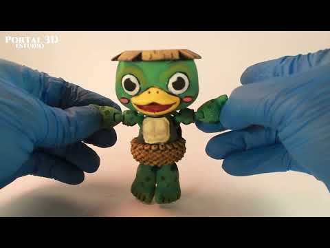 🇯🇵 Kappa / PRINT-IN-PLACE WITHOUT SUPPORT・ STL File for 3D printing・Cults