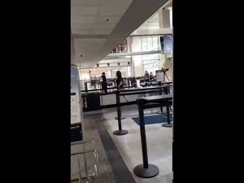 Alaska Ticket Counter Location Temp at MSP Airport