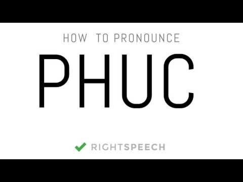 Phuc - How to pronounce Phuc