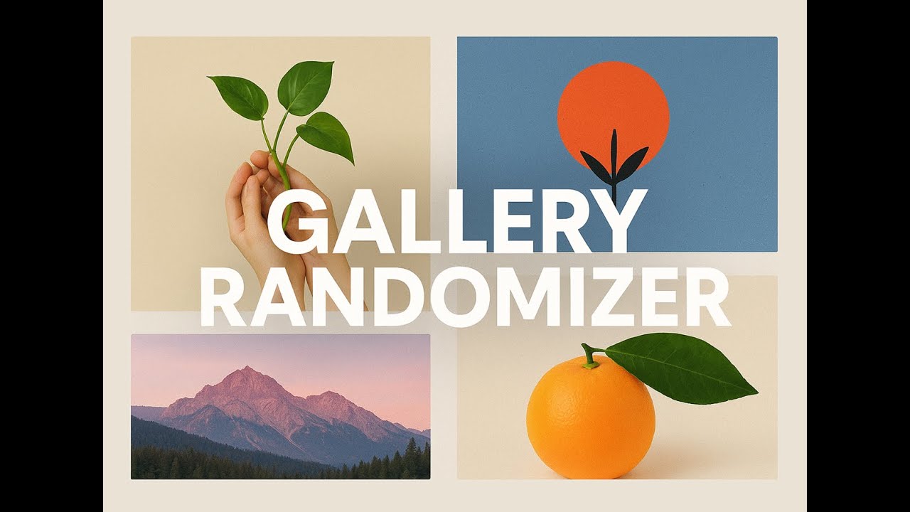 Gallery Randomizer - Framer Component