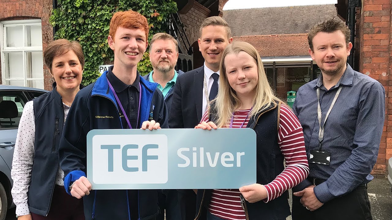 University Centre Reaseheath awarded with Silver in 2019 TEF
