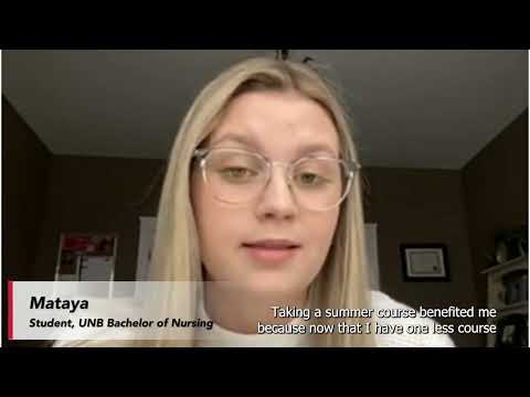How taking a summer term course at UNB can benefit you?