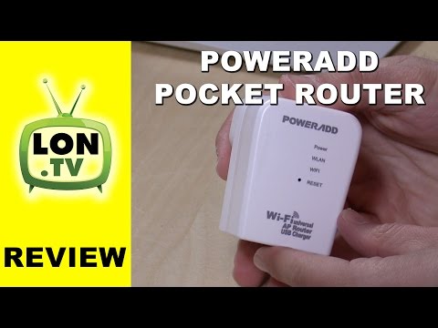 PowerAdd Pocket / Travel Wireless Router Review - router / access point / wireless client