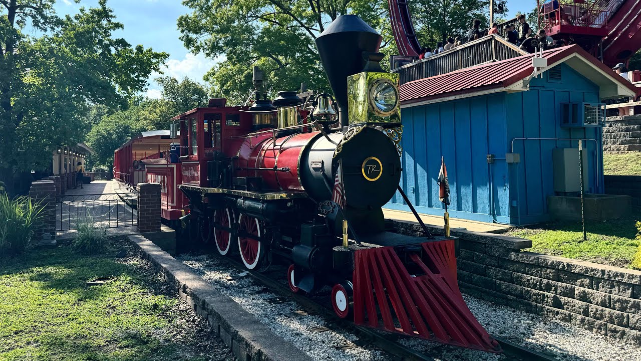 Tommy G. Robertson Railroad at Six Flags St. Louis • Roundtrip POV • May 2024
