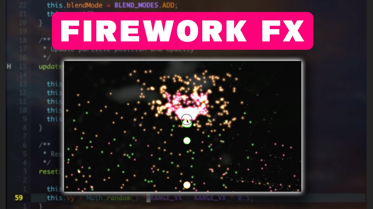 How to create Stunning Firework Effects using JavaScript/TypeScript