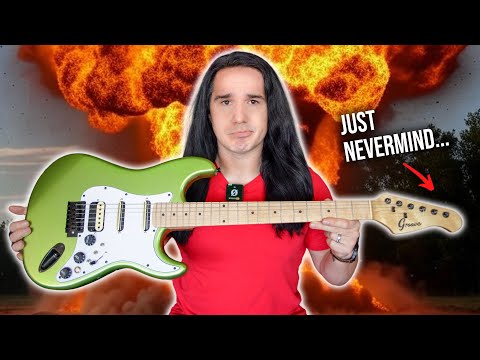 My Cheap Strat Project Was a DISASTER! (what went wrong...)