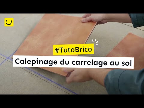 Calepinage du carrelage au sol