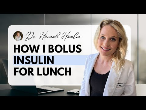 Type 1 Diabetes: Lunch Math | Insulin Bolus Calculation Walkthrough