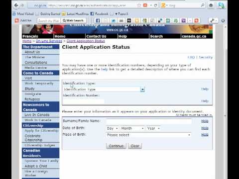 How to Check Immigration Application Status