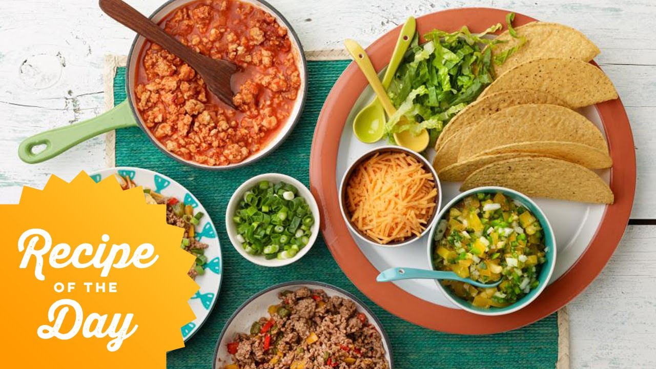 Recipe of the Day: Rachael's Make-Your-Own Tacos Bar | Food Network
