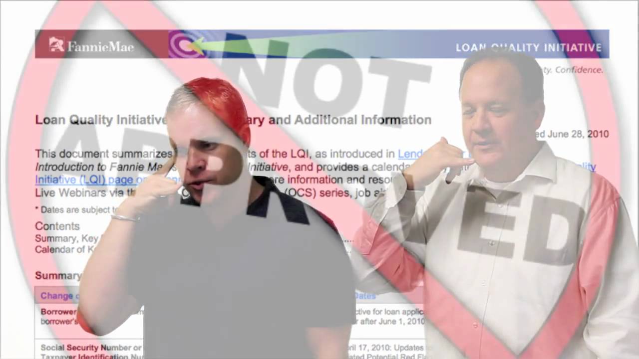 Fannie Mae's Loan Quality Initiative