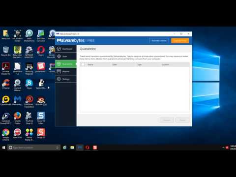 how to quarantine malware