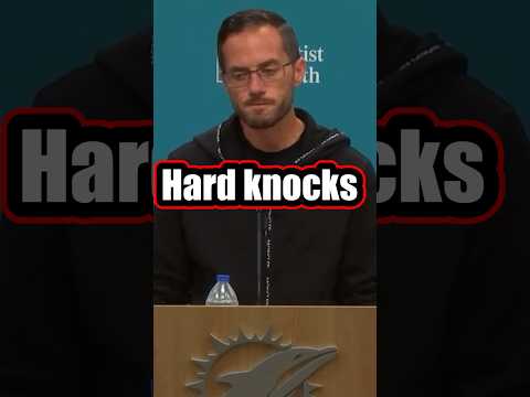 Coach Mike McDaniel REACTION to being on Hard Knocks ‘23 Miami Dolphins Football Interview #shorts