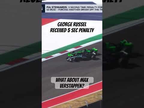 Did FIA play with the same rules in the US GP? #f1 #fia #maxverstappen #georgerussel #landonorris