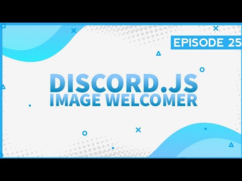 Create Image Welcomer with very easy way | Canvas Senpai | Discord.Js Episode 25