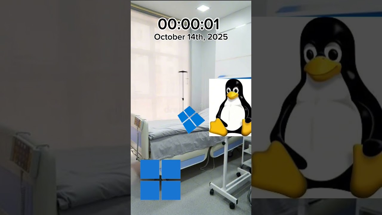 Rest in Peace, #windows10 #microsoft #microsoftwindows #rip #2015 #2025 #viral #linux