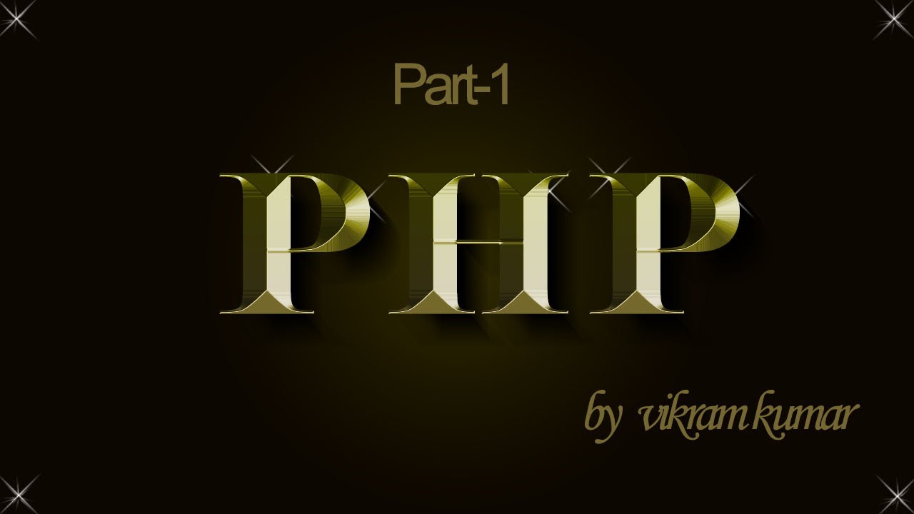 PHP Tutorial In Hindi Part 1 Introduction