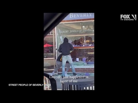 'Smash and Grab': Beverly Hills jewelry store targeted in brazen robbery