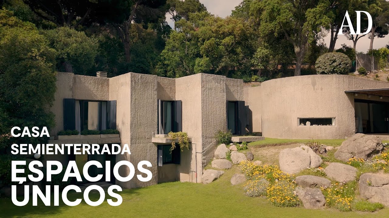 Casa Semienterrada: la gran joya de la arquitectura sostenible española | Espacios únicos