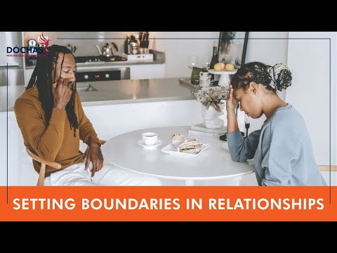 What it means to set boundaries in relationships