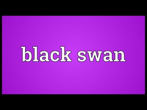 Black swan Meaning