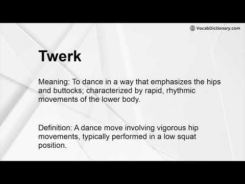 Twerk Meaning