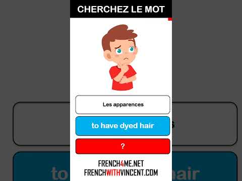 Guess the Meaning I French Word Game I #14