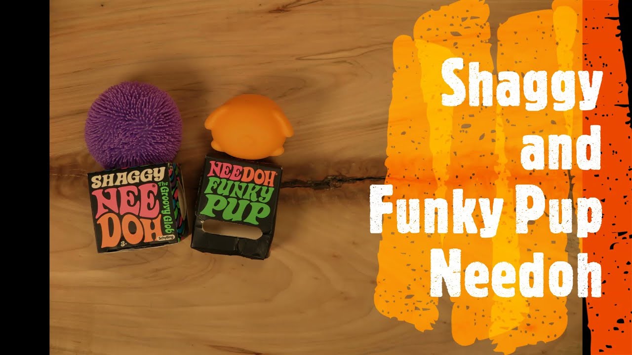 Shaggy and Funky Pup Needoh Fidget Squishy Review