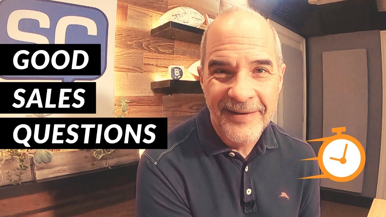 How to Ask Good Sales Questions | 5 Minute Sales Training | Jeff Shore