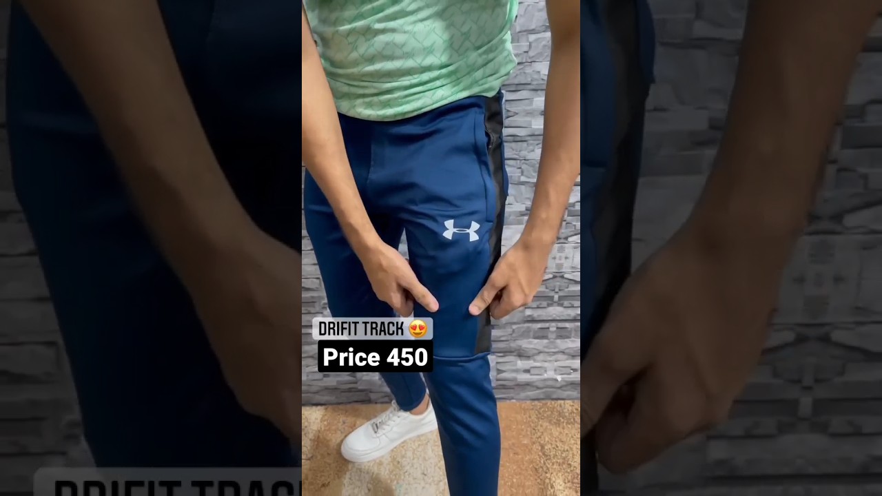 Under Armour Dri-fit best track pant for men 🔥 Available #shorts #trackpant #underarmour #gym #new