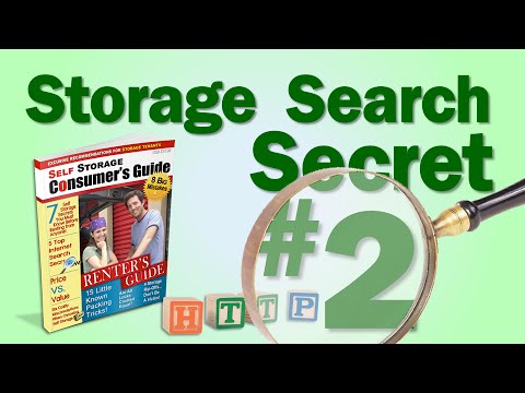 Storage Houston - Search Secret #2: Use Your Local Zip Code When Searching For Storage