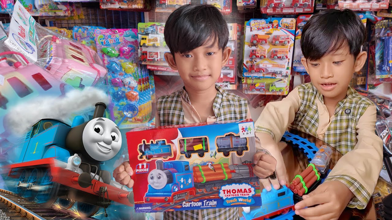 YUBI BELI MAINAN KERETA API THOMAS and FRIENDS HAPPY BANGET BESTIE‼️TOKO MAINAN LANGGANAN ADIK YUBI