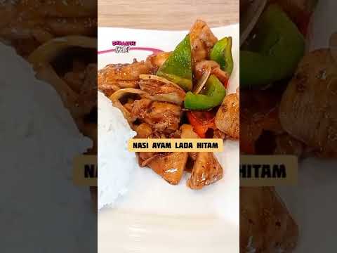 Makan di Solaria, Ayam Katsu Teriyaki, Nasi Goreng Petai, Chicken Mozarella Solaria #shorts